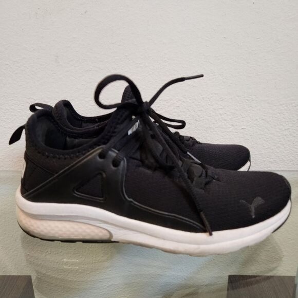 Puma | Shoes | Puma Electron 2 Black Running Shoes Womens Size 75 ...